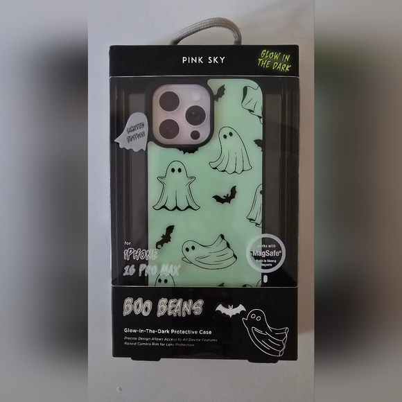 Pink Sky | Cell Phones & Accessories | Pink Sky Boo Beans Glowinthedark ...